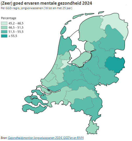 Blijvende zorgen over mentale gezondheid jongvolwassenen ondanks lichte verbetering - GGD GHOR ...